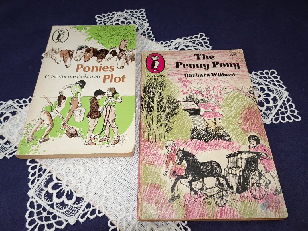 The Penny Pony & Ponies Plot Pony Adventure Puffin Paperbacks Vintage ...