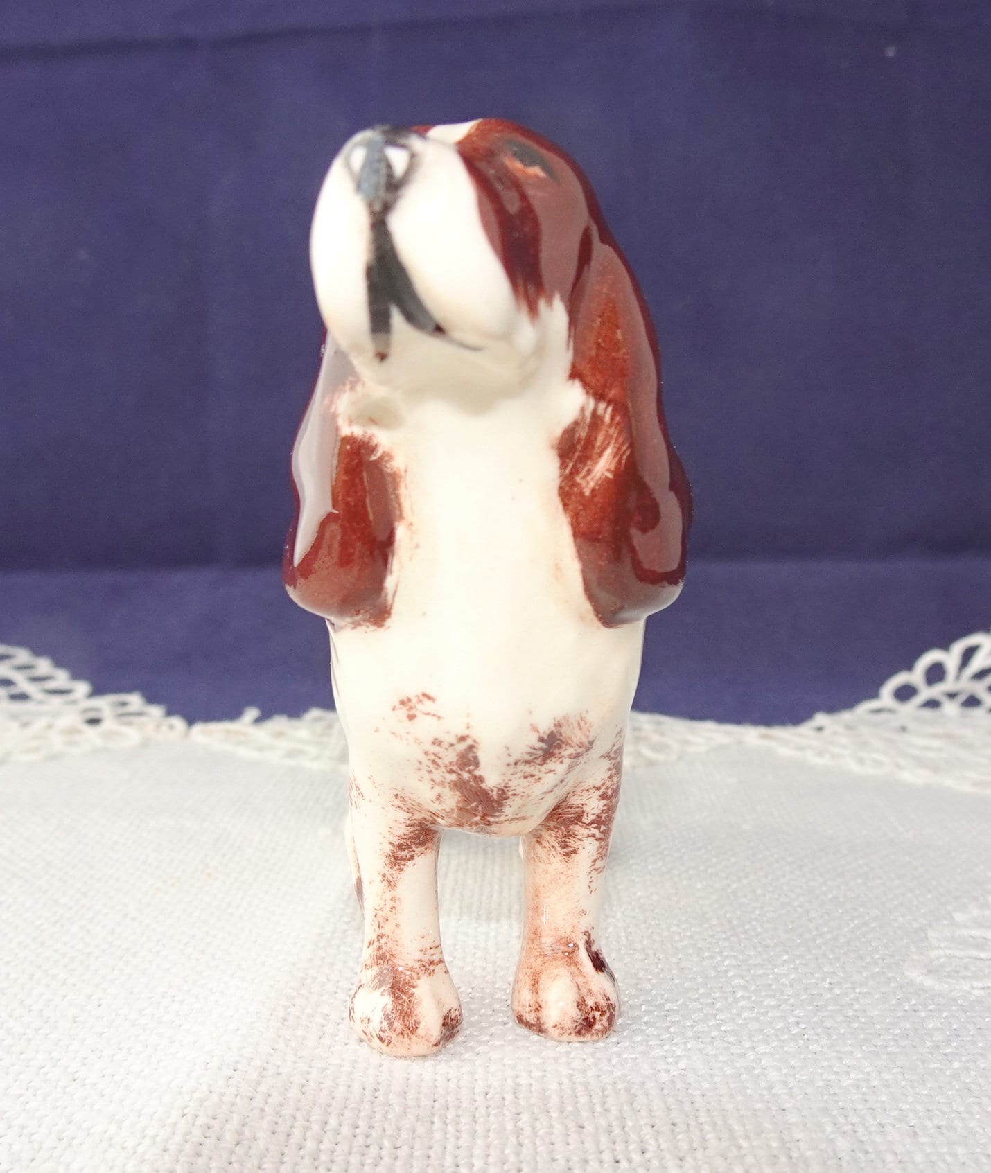 Beswick Spaniel #1754 Gloss Circa 1960s Dog Pottery Vintage Collectible ...