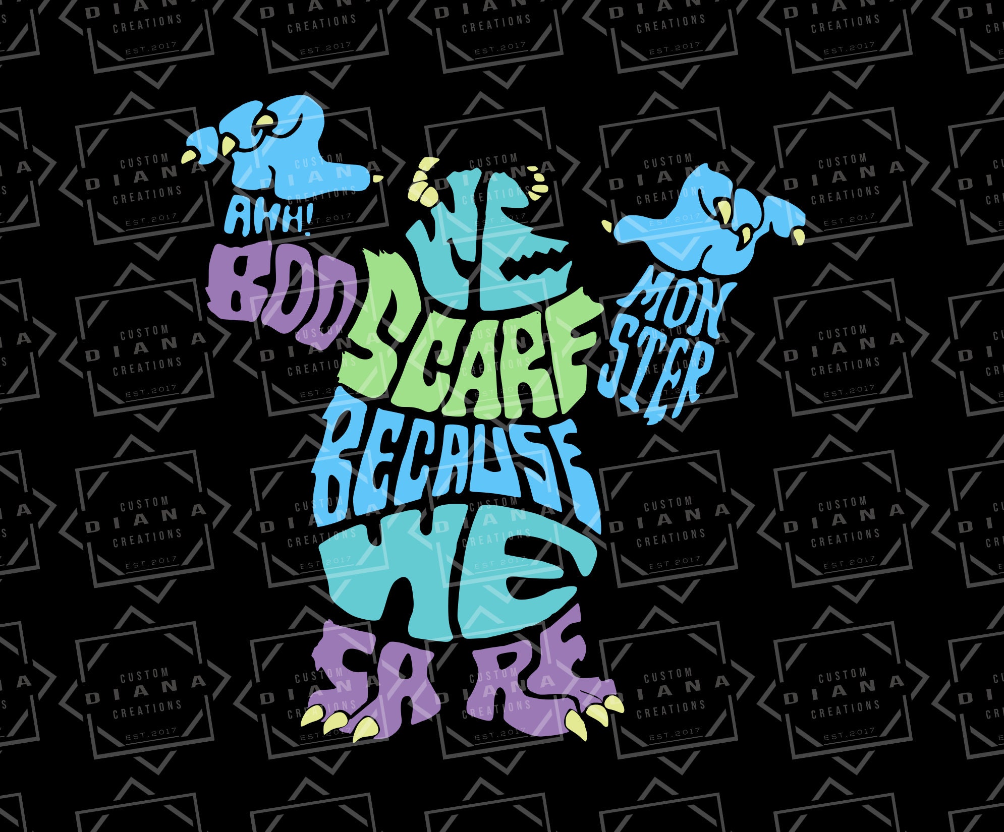Monsters Inc We Scare Because We Care