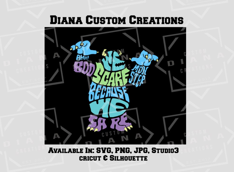 Monsters Inc We Scare Because We Care