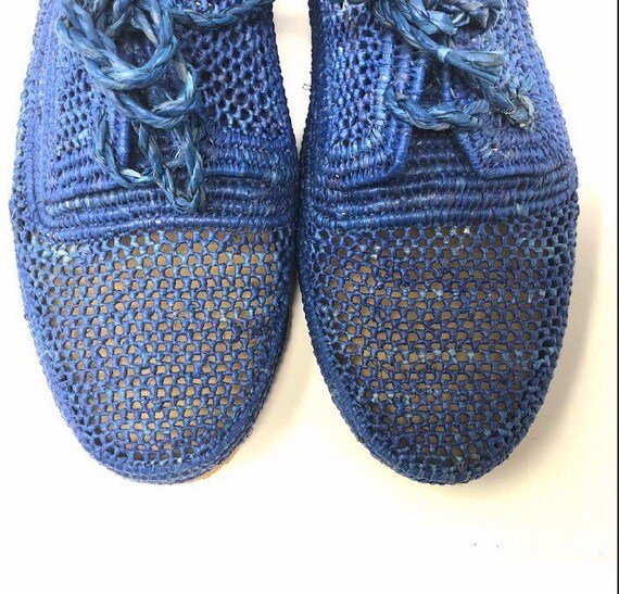 Blue Raffia
