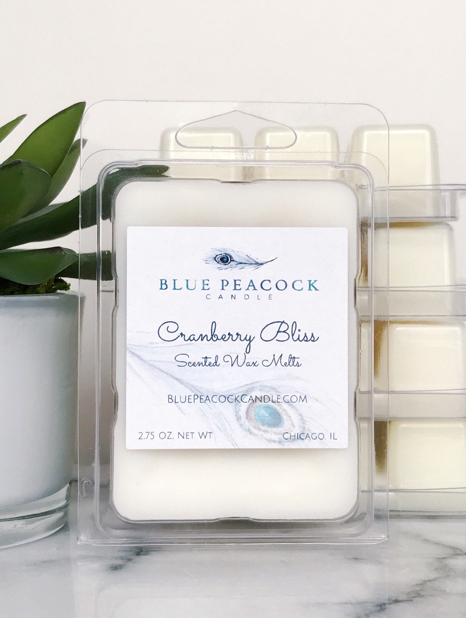 CRANBERRY BLISS Wax Melts Cranberry Wax Tart Scented Wax Cube Flameless ...