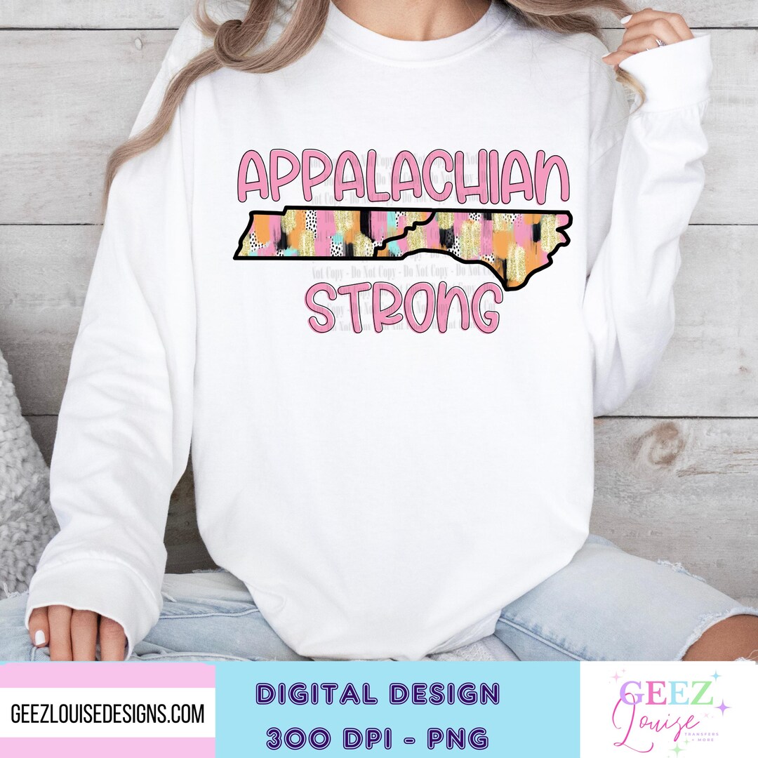 Appalachian Strong Digital Design PNG 300 DPI - Etsy