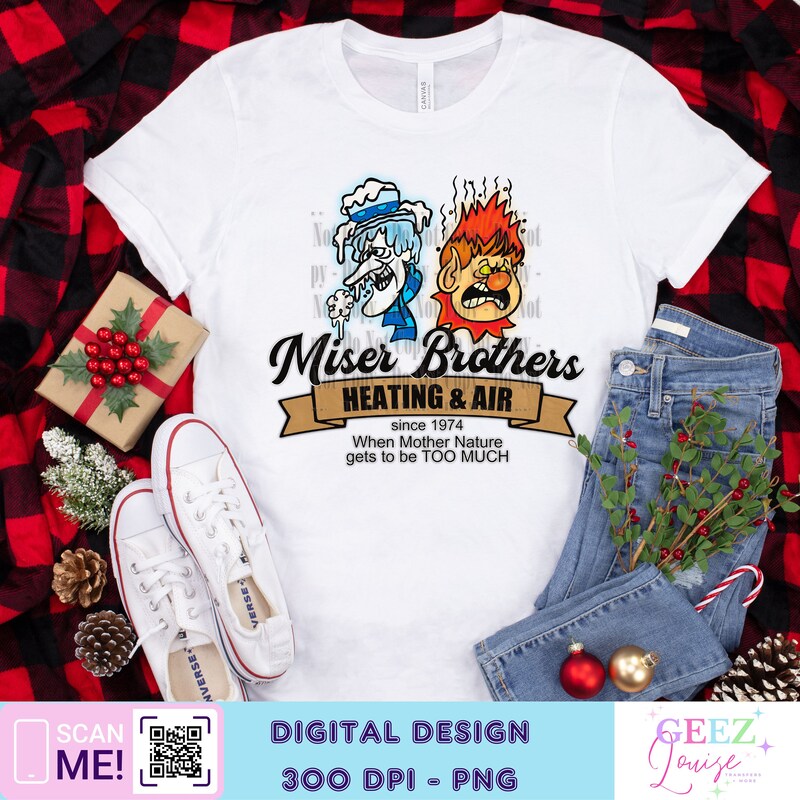 Heat and Snow Miser Svg - Etsy