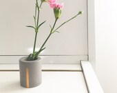 Concrete small container Concrete pot Concrete tiny vase | Etsy