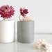 Concrete Small Container Concrete Pot Concrete Tiny Vase - Etsy