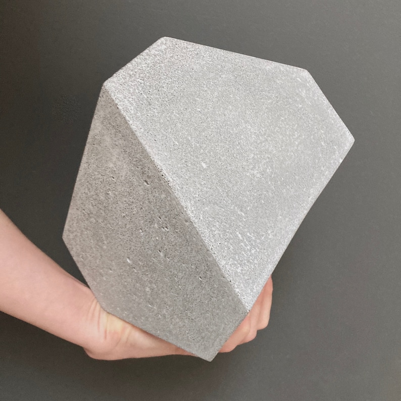 Durer Solid Concrete Sculpture, Geometric Solid, Concrete Math ...