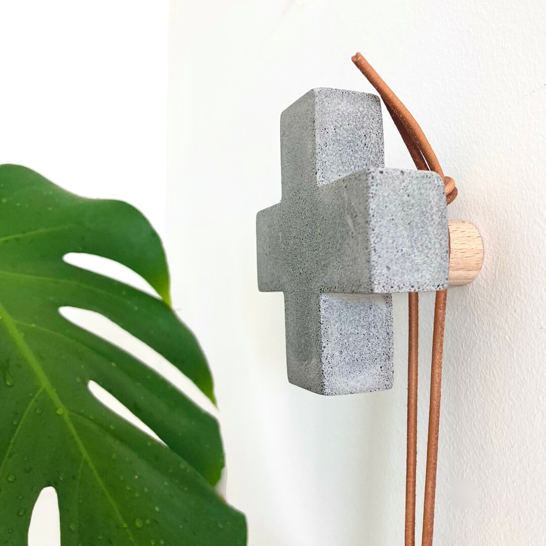 STICK!IT Concretly PLUS | Concrete and Wood Hanger, Concrete Hook, Wall ...