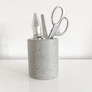 Concrete Small Container, Concrete Pot, Concrete Tiny Vase, Concrete ...