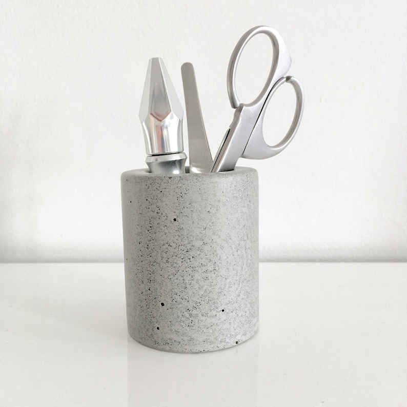 Concrete Small Container, Concrete Pot, Concrete Tiny Vase, Concrete ...