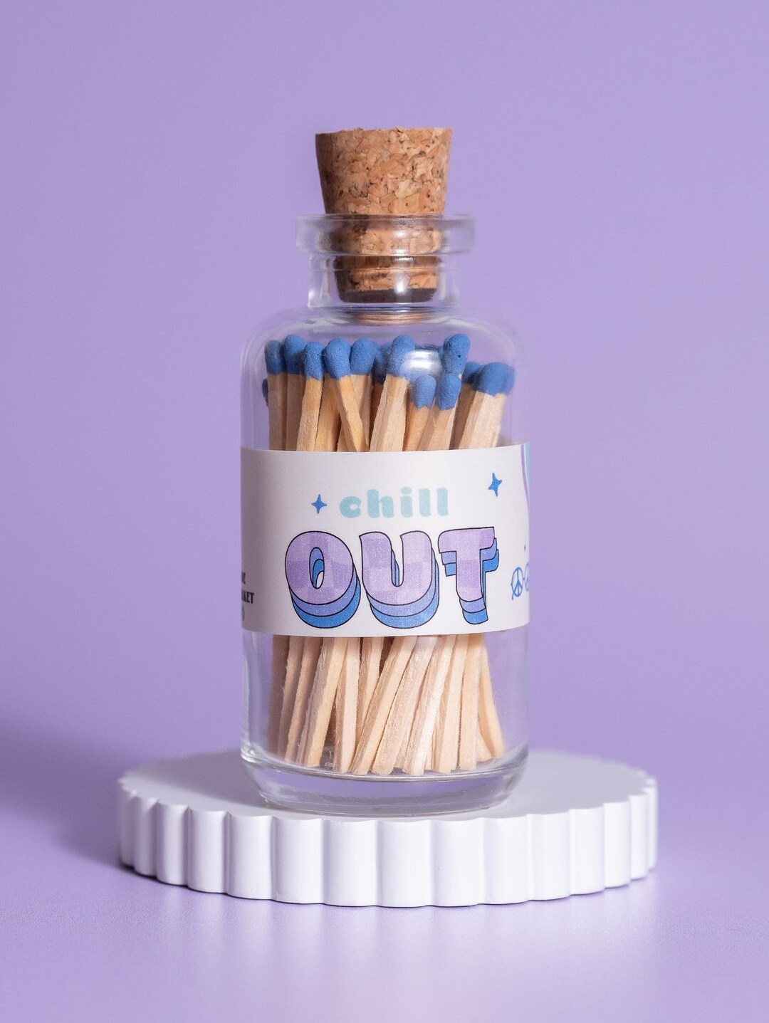 Mini Vintage Apothecary Chill Out Matches, Vintage Matchstick ...