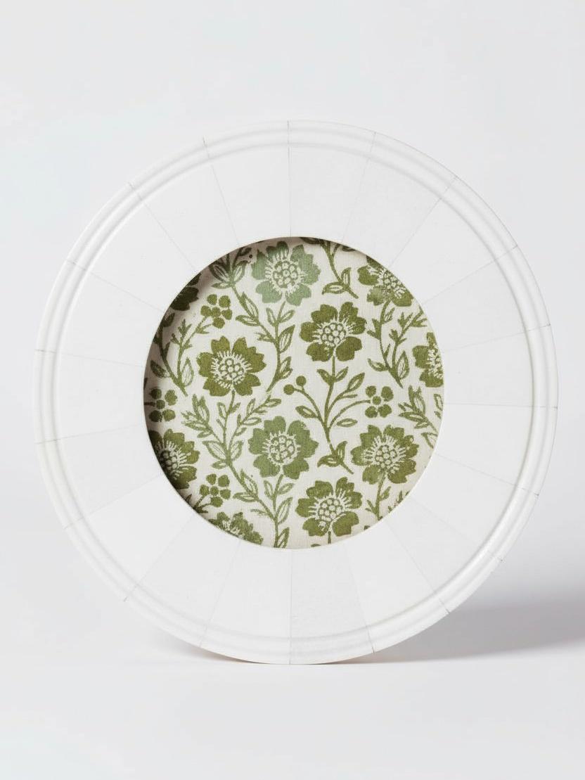 Round Bone Photo Frame, Hand-carved Bone Frame, 3.5x3.5 Photo Holder ...