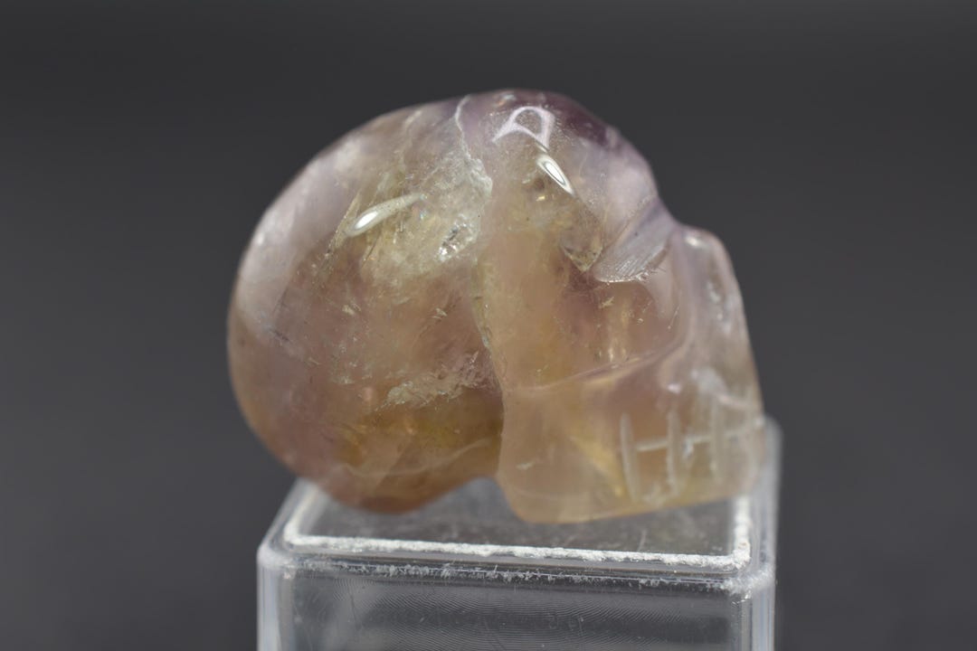 Emerald Auralite Evergreen Collection Carved Crystal Skull! A+++ Rare ...