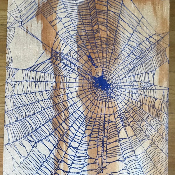 Framed Spider Web - Etsy