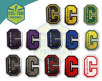 Captain C Patch - Etsy