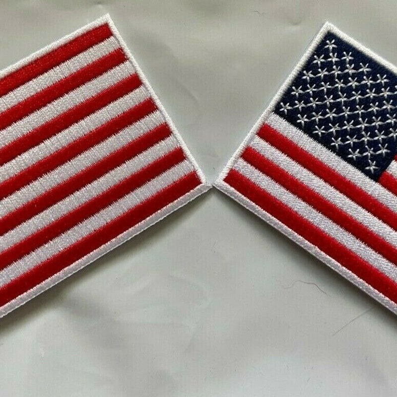 American Flag Patches - Etsy