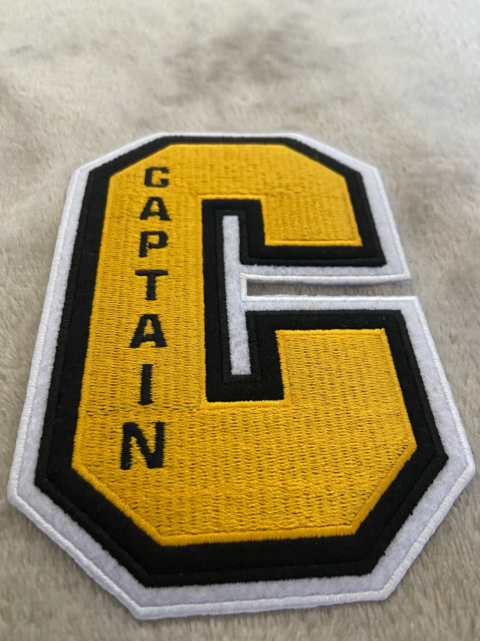 Varsity Jacket Captain "c" Felt/embroidered Patch Assorted Colors - Etsy