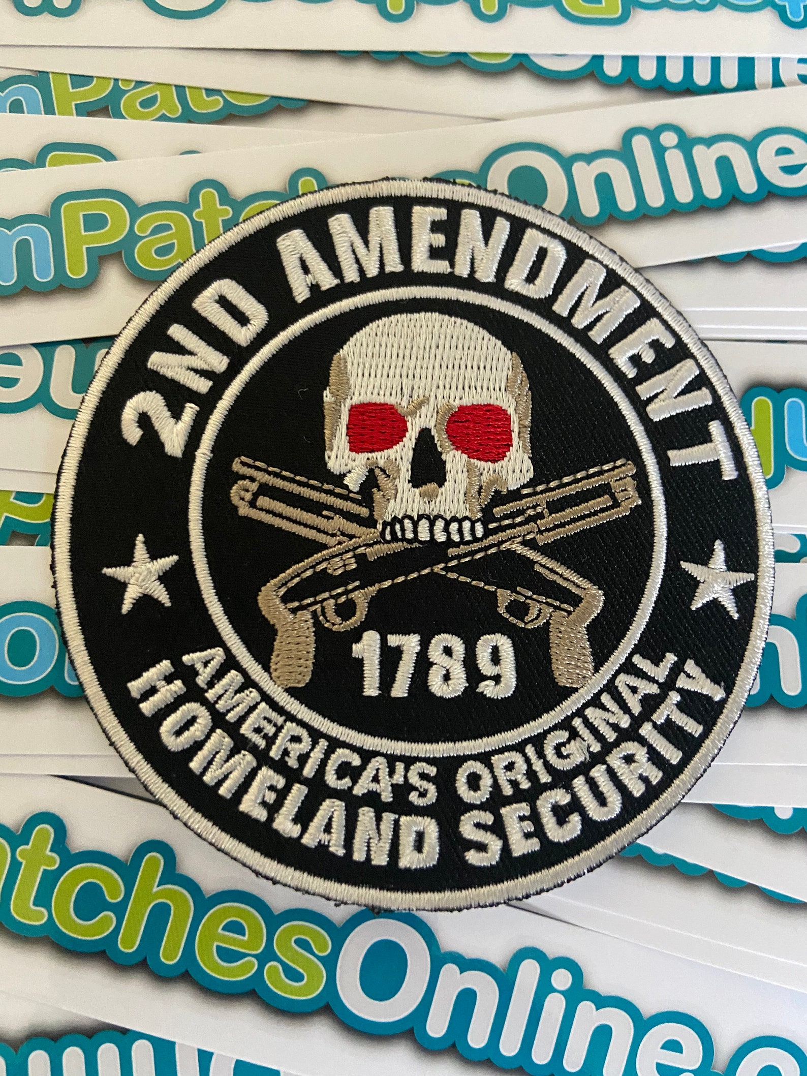 2nd Amendment America's Original Homeland Security Embroidered 2A Patch ...