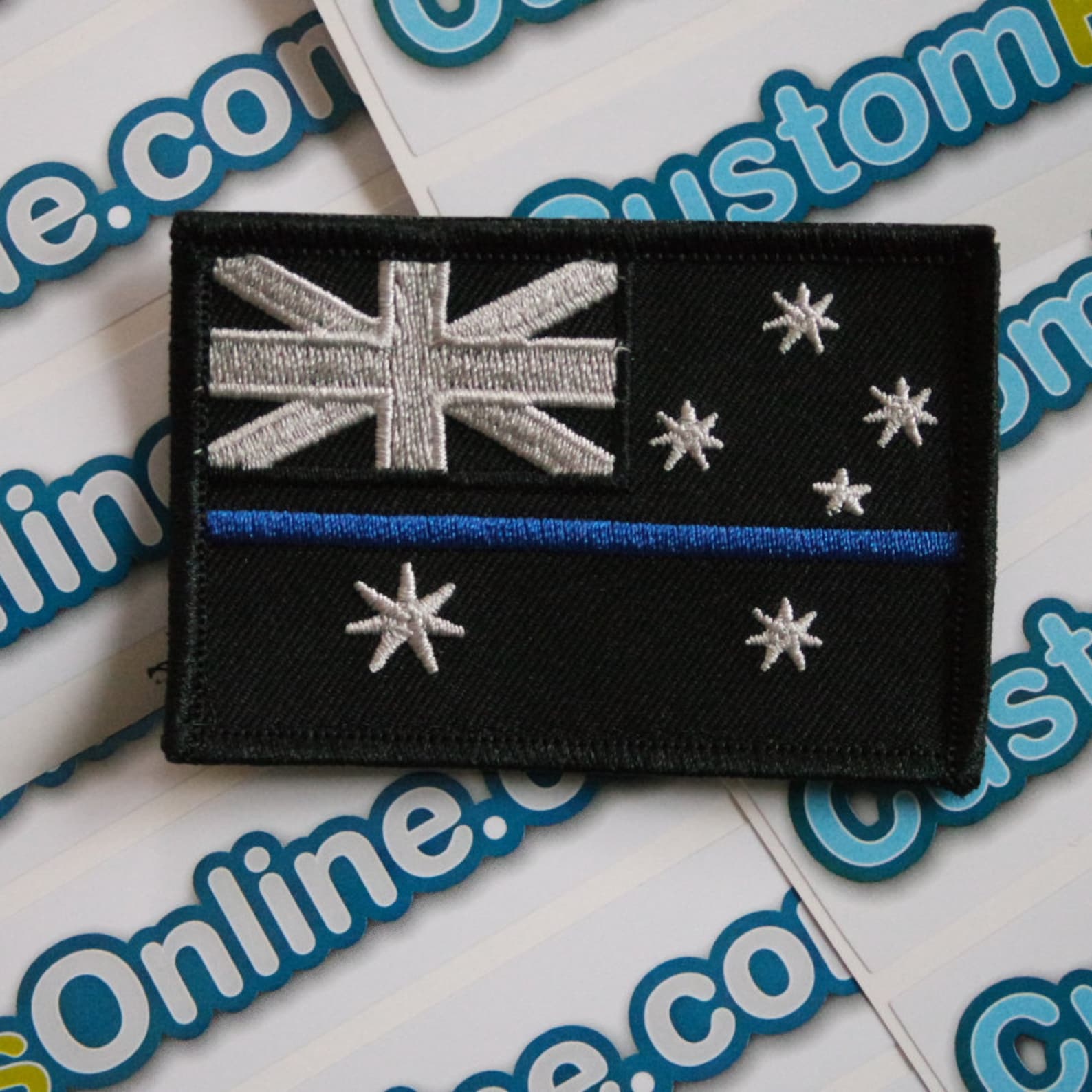 3x2 Australian Flag Patch With Subdued Thin Blue Line Theme - Etsy New ...