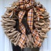 Burlap Ruffle Wreath customizable - Etsy