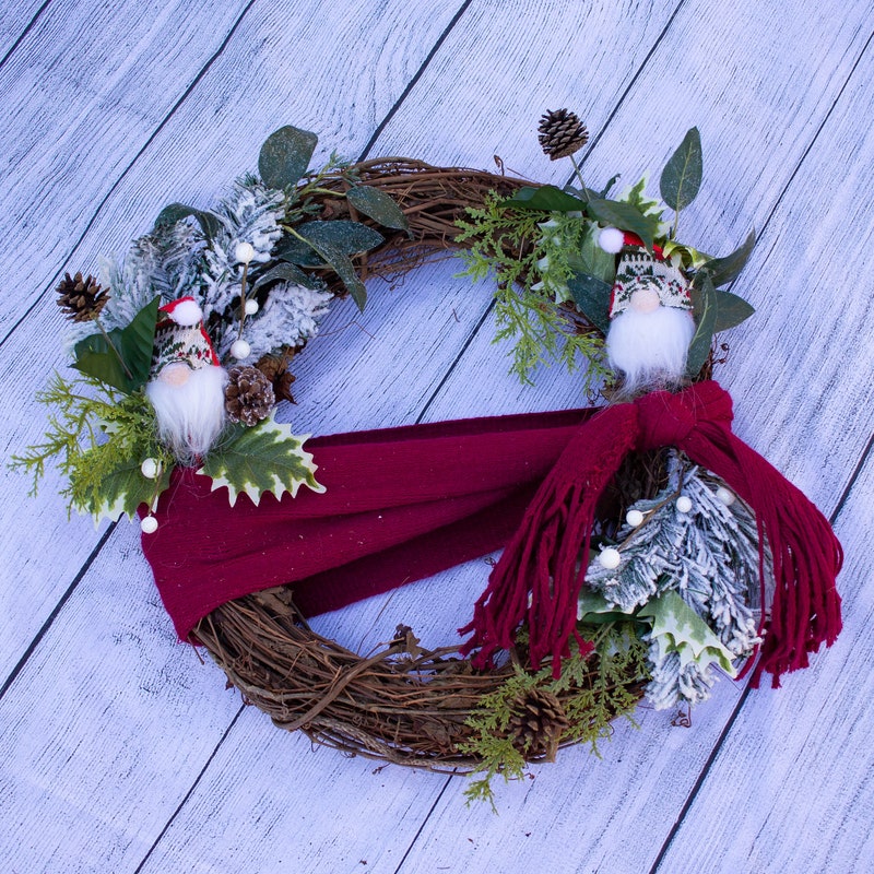 Wreath Scarf - Etsy