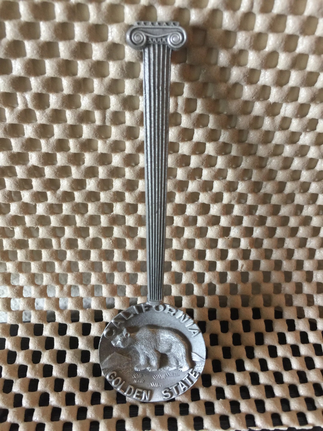 Vintage Fort Pewter Spoon - Etsy