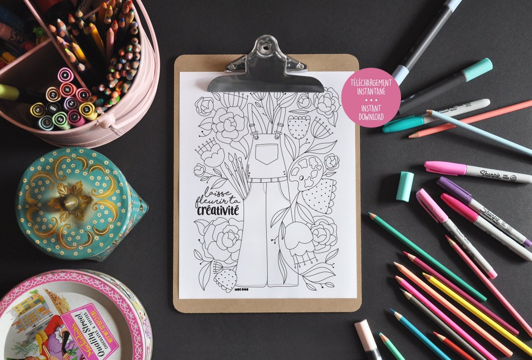 Inspiring Coloring - Creativity - Let Your Creativity Flourish ...