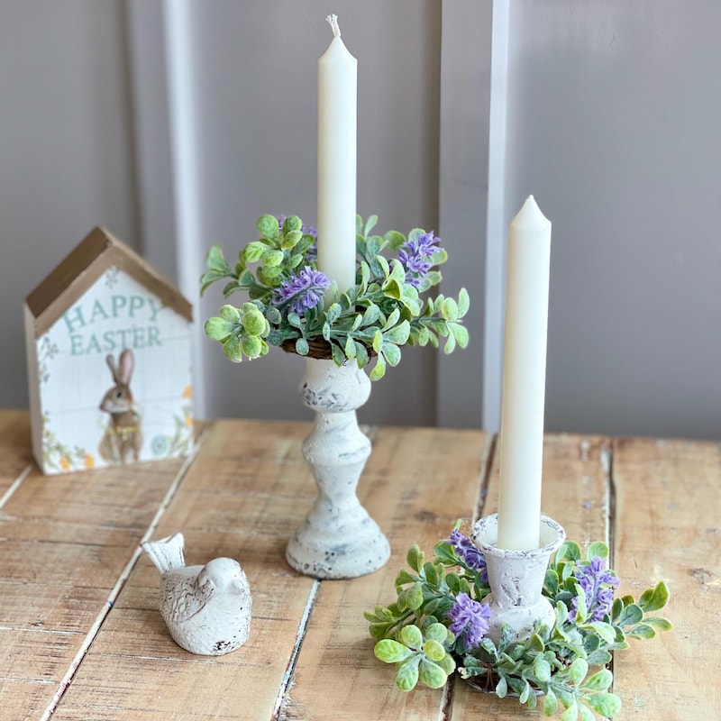 Candle Rings Flower - Etsy UK