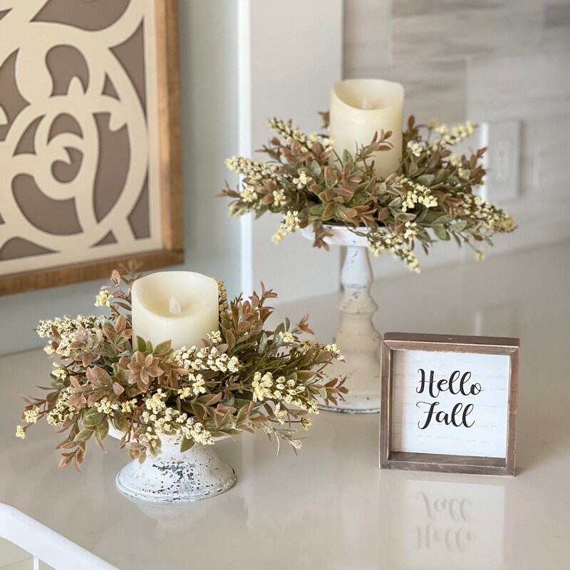 Pillar 3 in Candle Ring - Etsy