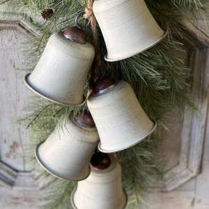 Christmas Hanging Large Bell Decoration, Mantle Winter Decor, Hanging ...