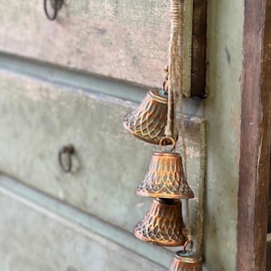 Christmas Hanging Bell Decoration, Mantle Winter Decor, Hanging Door ...