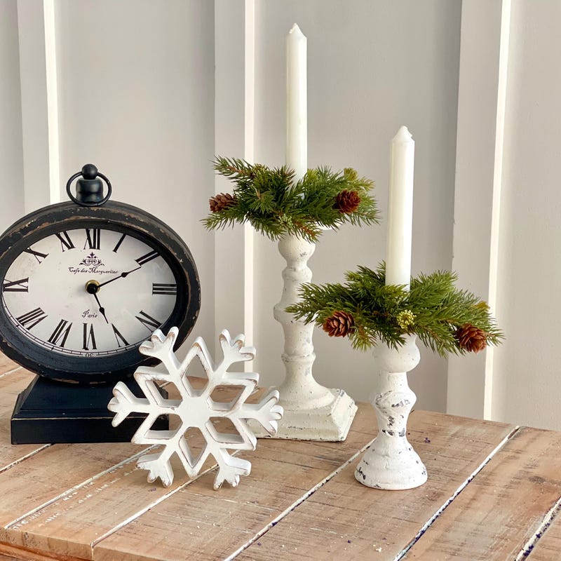 7 Mini Taper Candles - Etsy