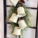 Christmas Hanging Large Bell Decoration, Mantle Winter Decor, Hanging ...