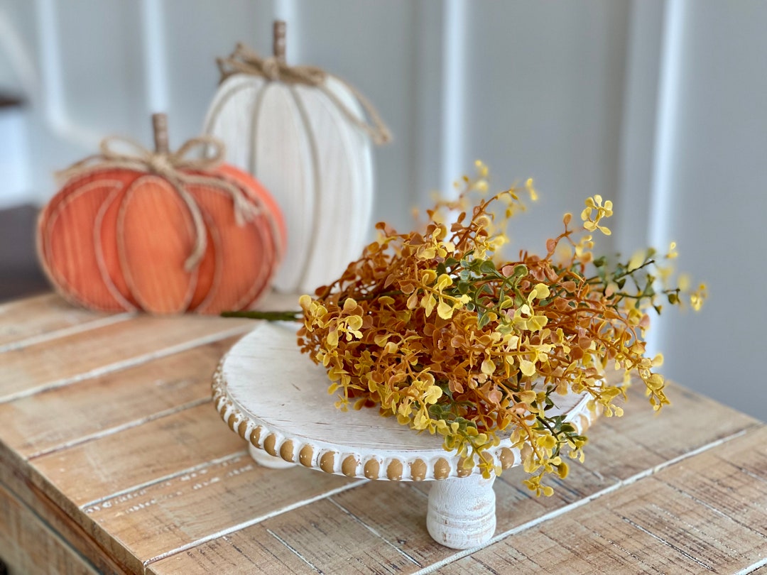 Fall Greenery Stem With Fall Tone, Tiny Leaf Boxwood Perfect Vase ...