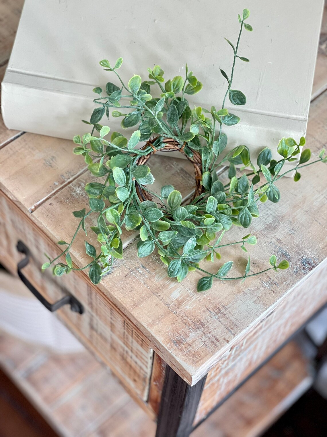 Everyday Farmhouse Taper Candle Ring Farmhouse Style - Etsy