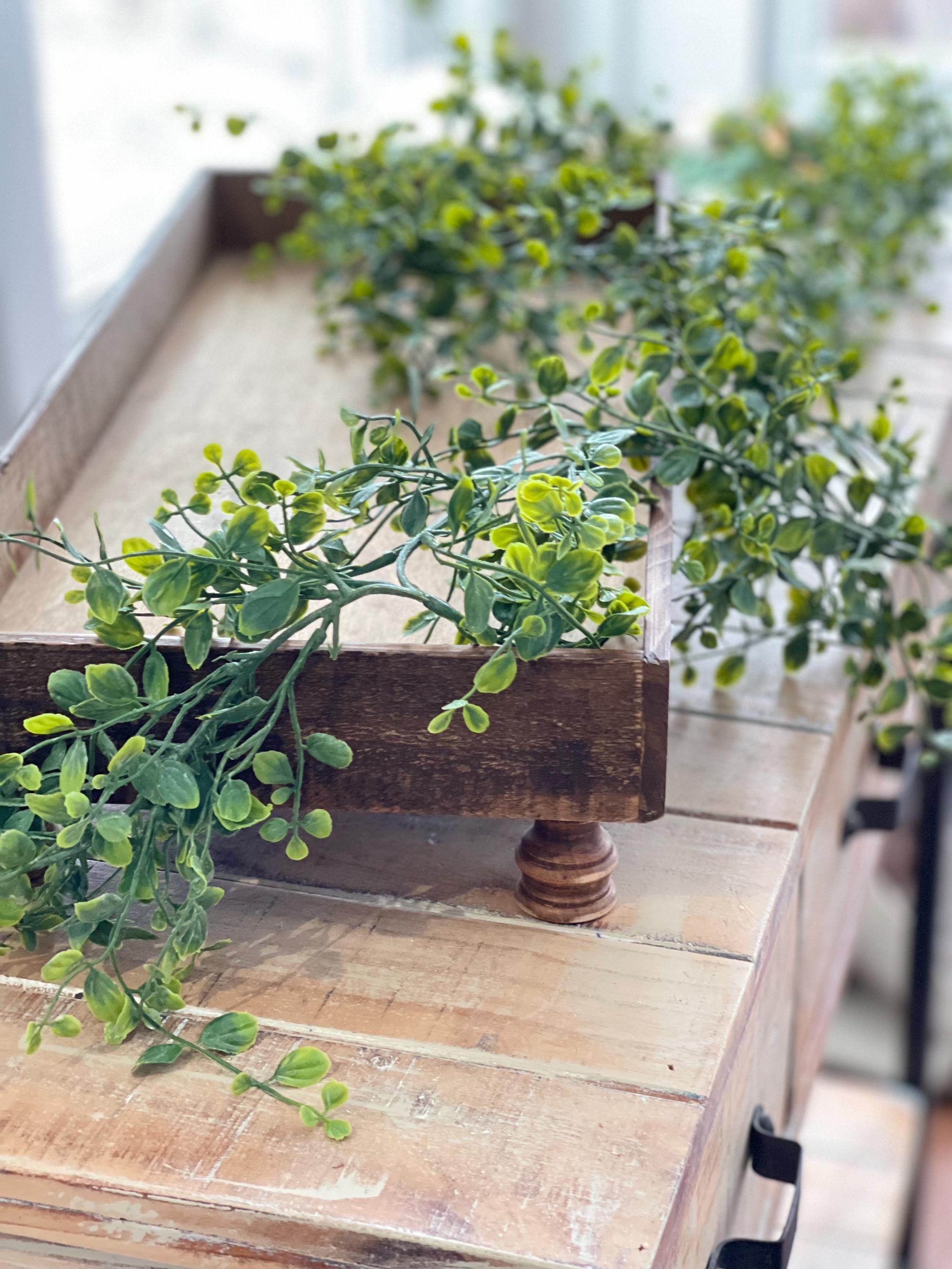 Greenery Vine Garland , Seraph Vine 6 Ft Long Greenery Garland, Plastic ...