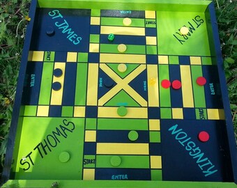 Jamaican Ludi Board | Etsy