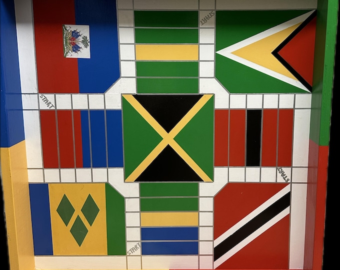 24" Jamaica Ludi Board - Etsy UK