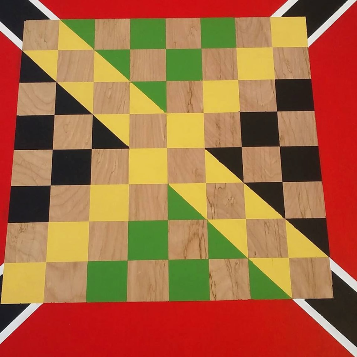Jamaican/trinidad Ludi (ludo) Board - Etsy