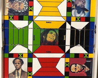 Jamaican/trinidad Ludi ludo Board - Etsy