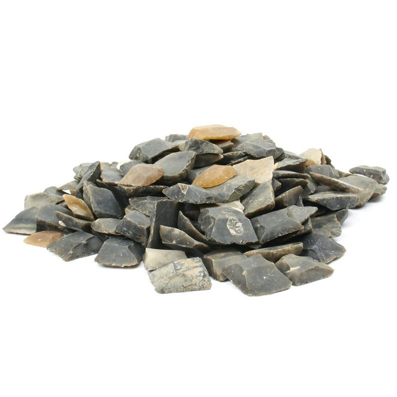 Authentic 18th Century Flintlock Flints for British & French Muskets ...