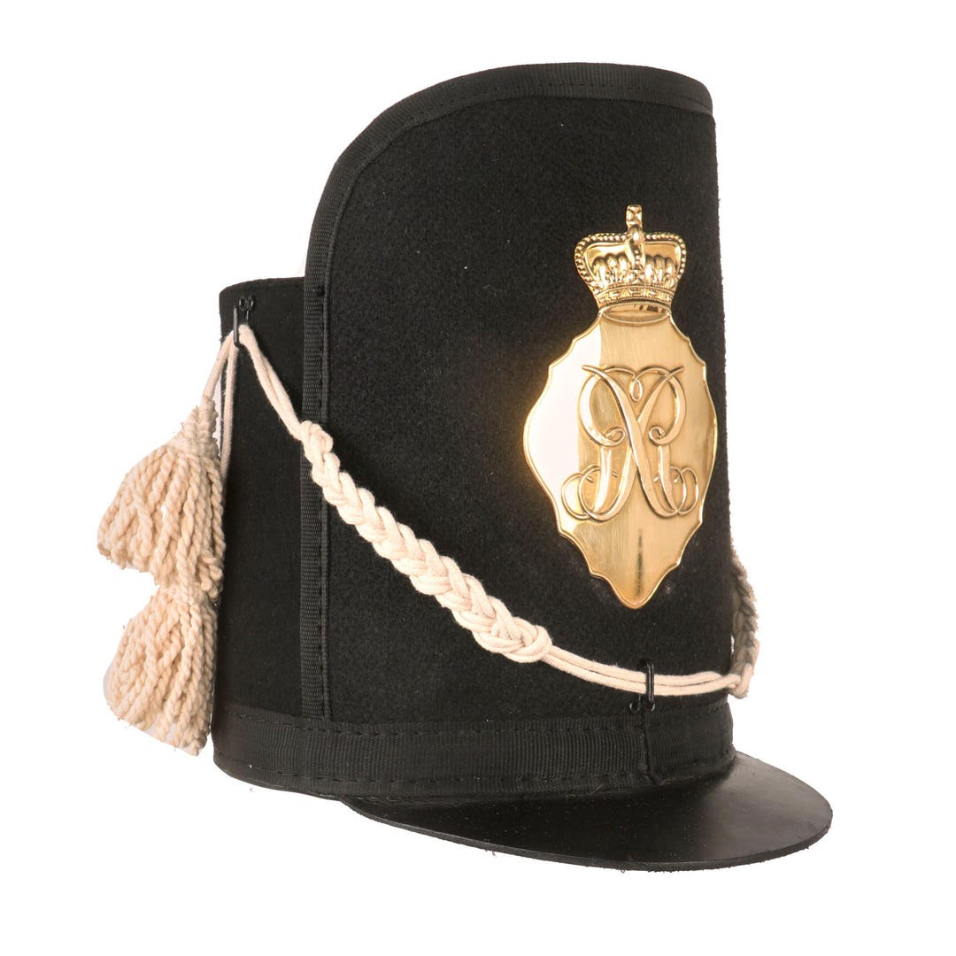 British Belgic Shako: War of 1812 Waterloo Infantry Cap - Etsy