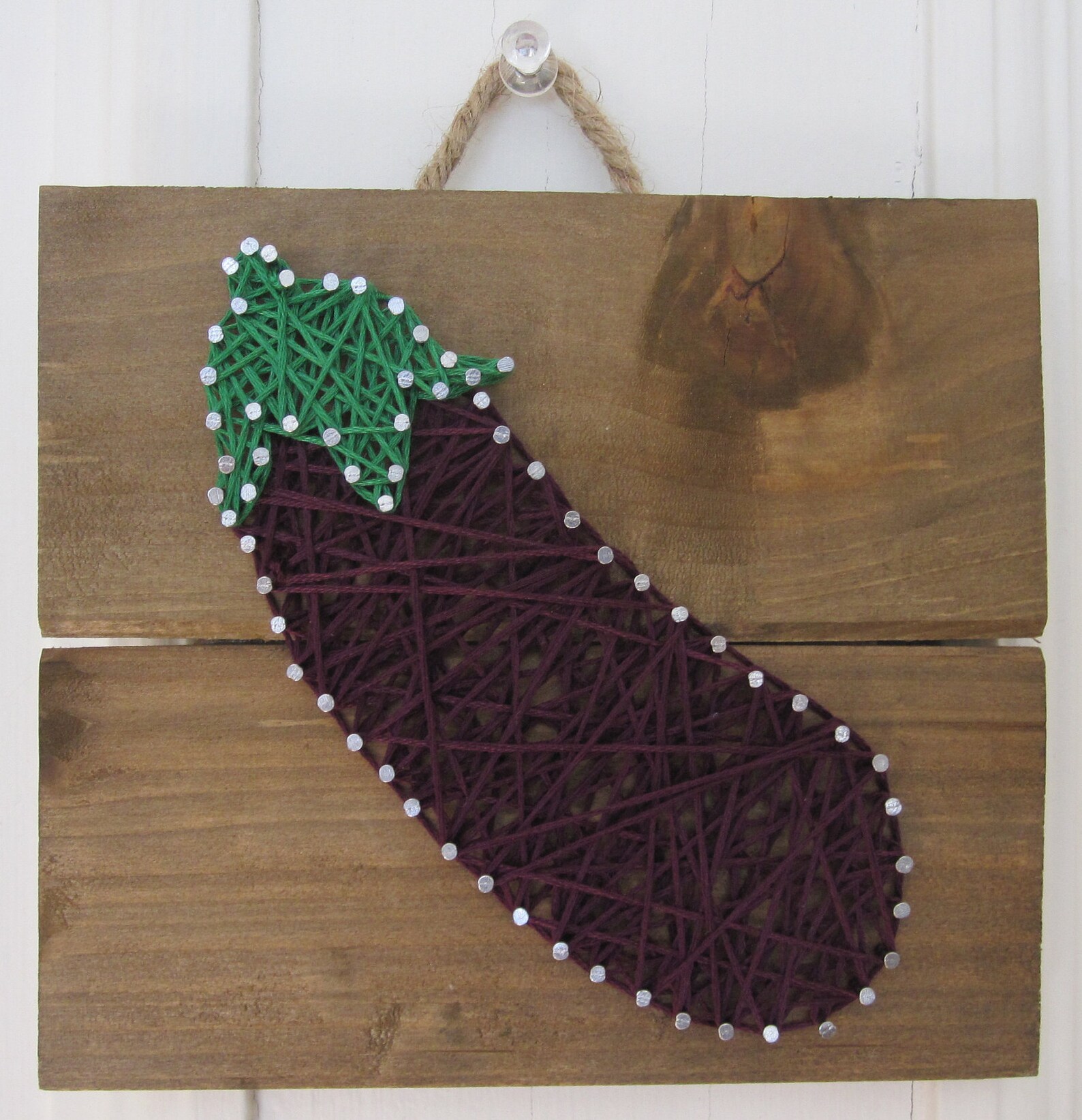 Eggplant Emoji String Art, Gag Gift, Bachelor or Bachelorette, Birthday ...