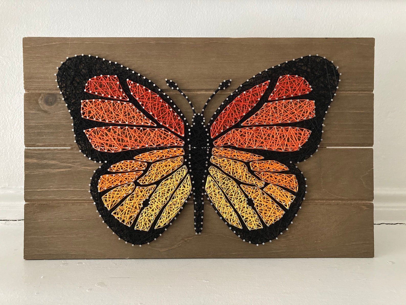Monarch Butterfly String Art - Etsy
