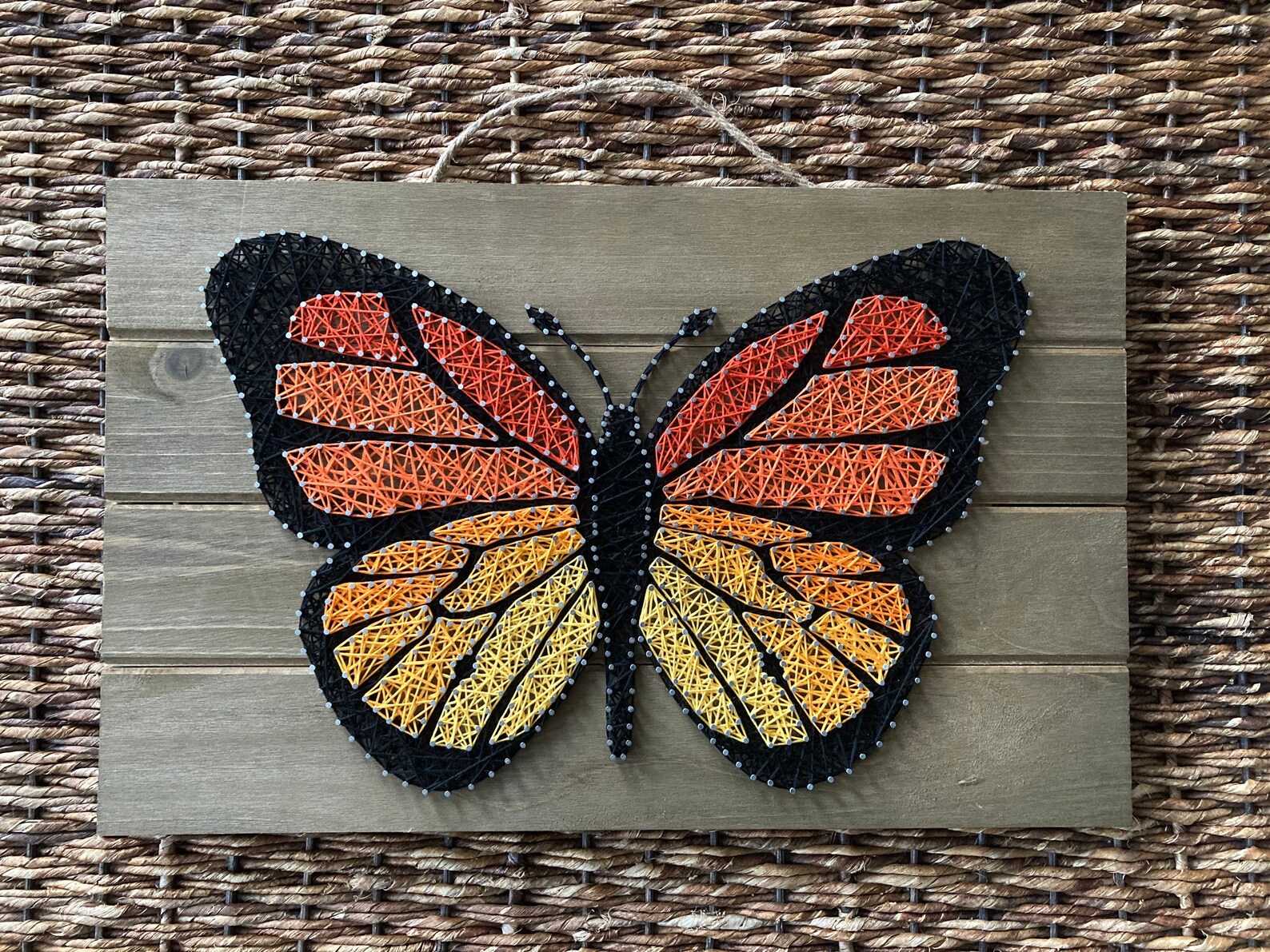 Monarch Butterfly String Art - Etsy