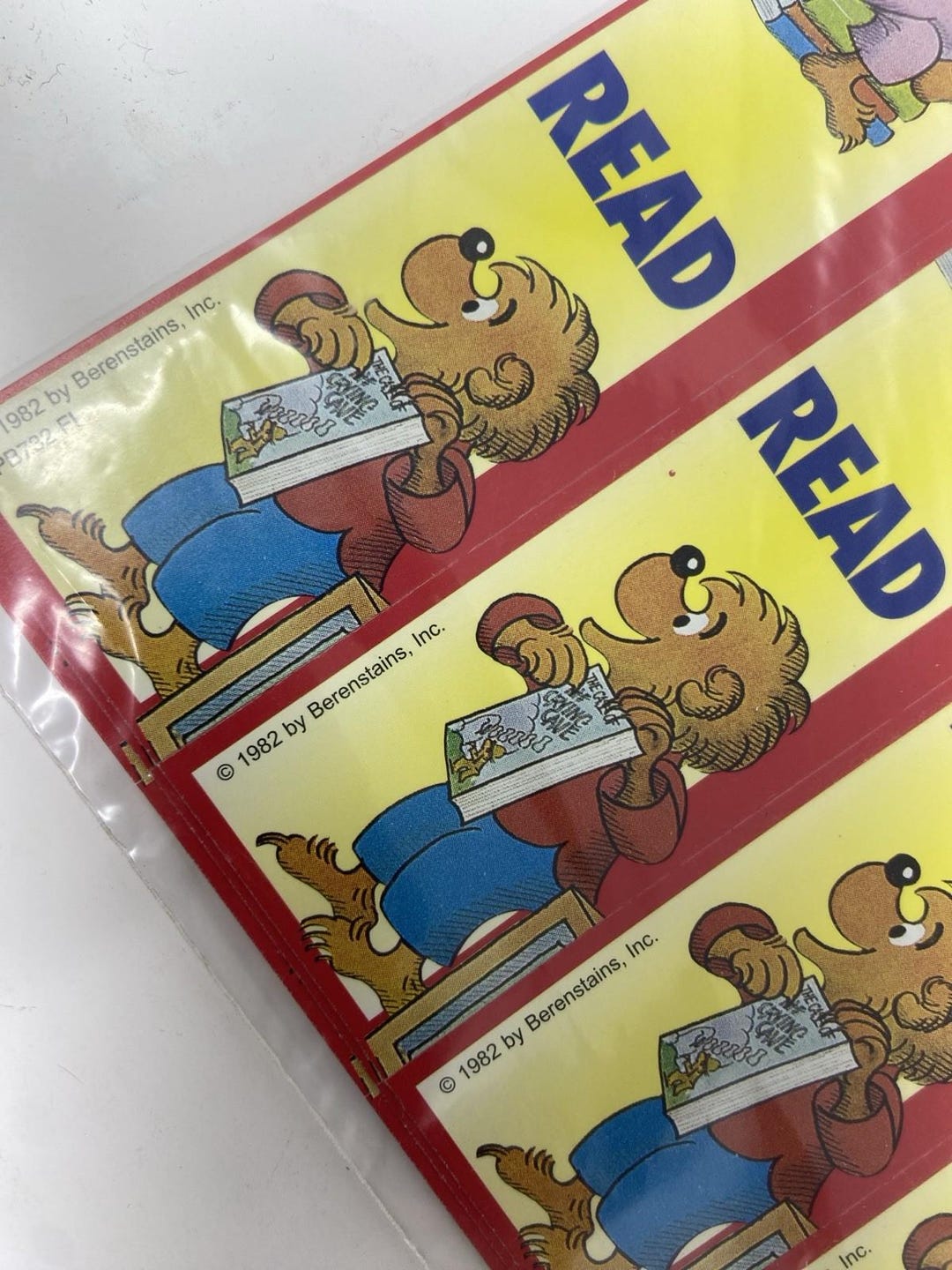 Berenstain Bears Bookmarks Vintage 1982 Pack of 36 Perforated - Etsy