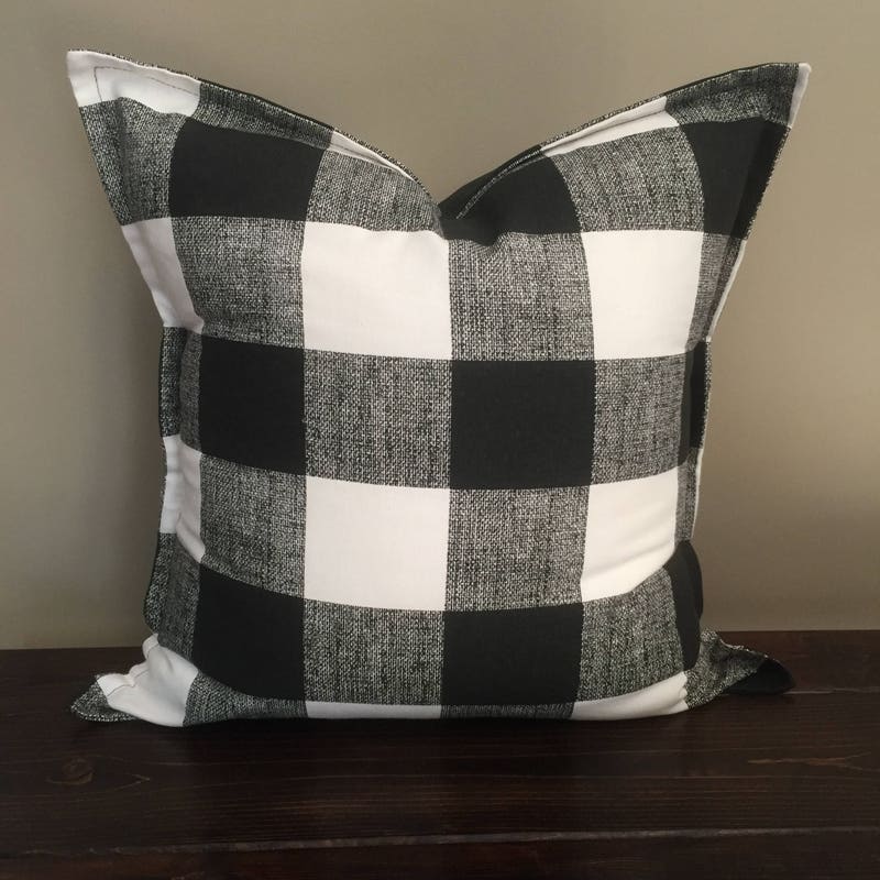 Buffalo Check Pillow - Etsy