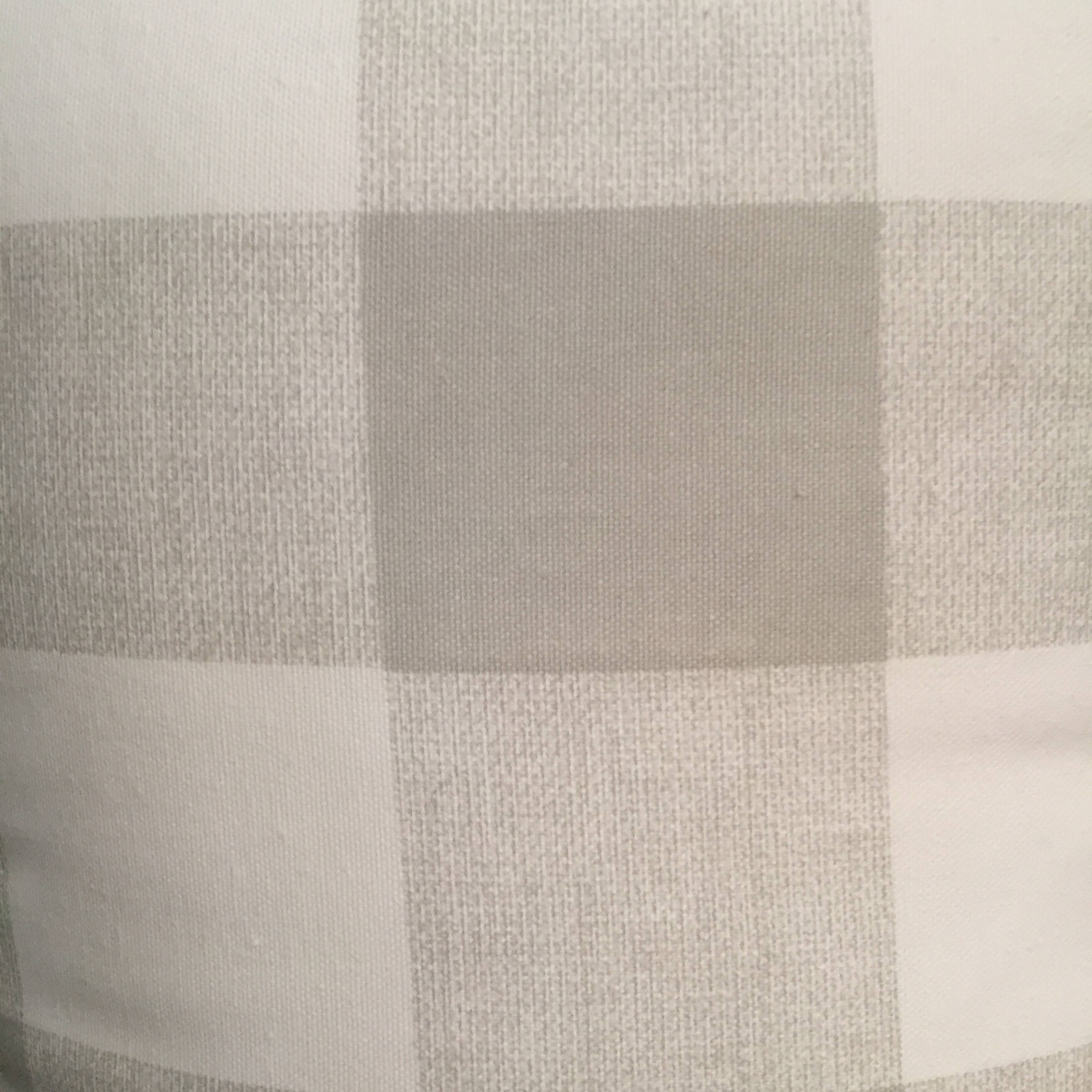 Gray Buffalo Check Pillow Cover Flat Ruffle Farmhouse Pillow - Etsy