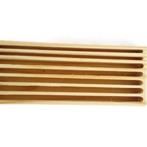 Wooden Metal Stamp Holder, Metal Stamp Organizer, Wooden Stamp Block ...