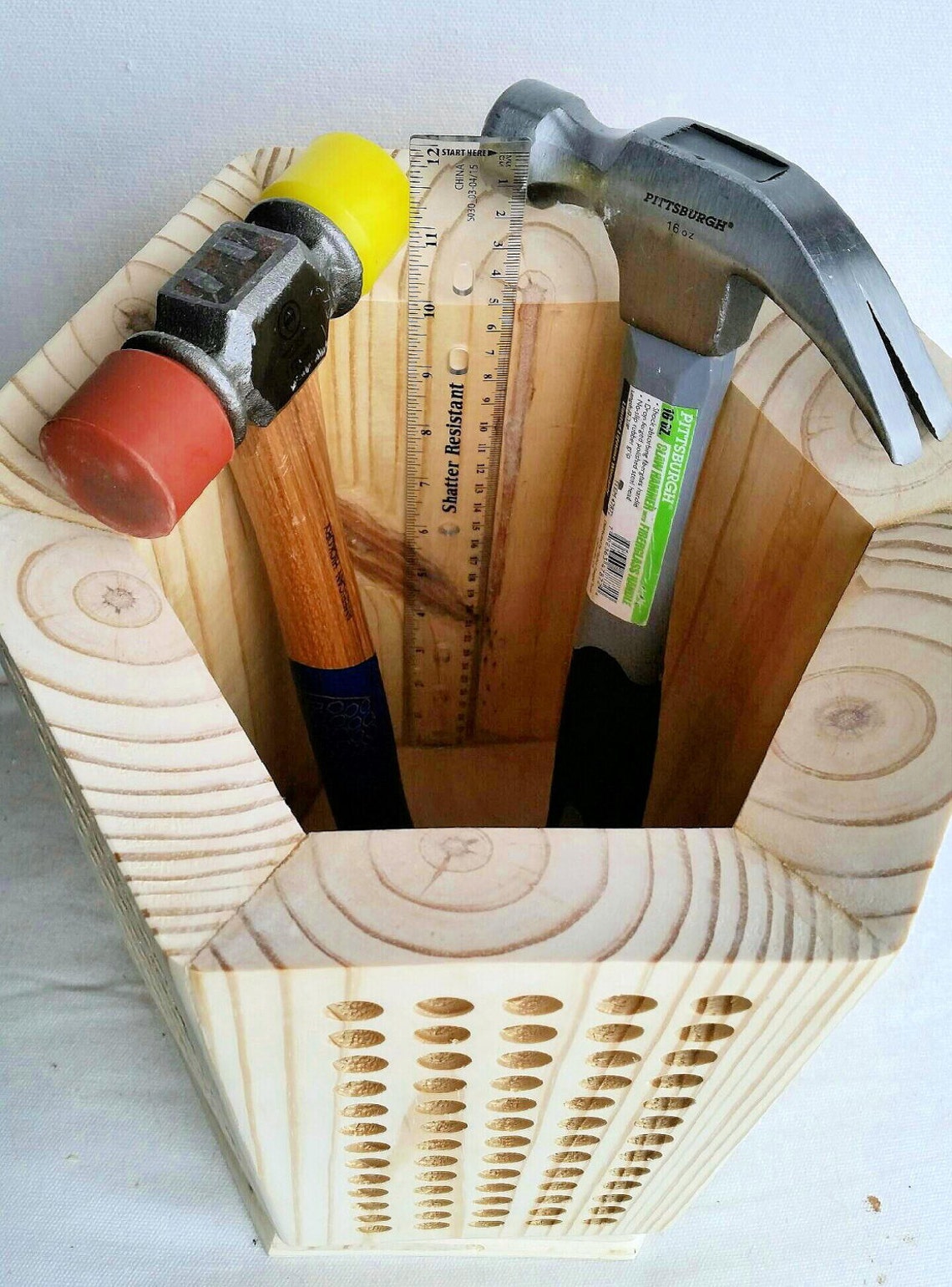 Large Spinning Metal Stamp Holder Metal Stamp Organizer | Etsy UK